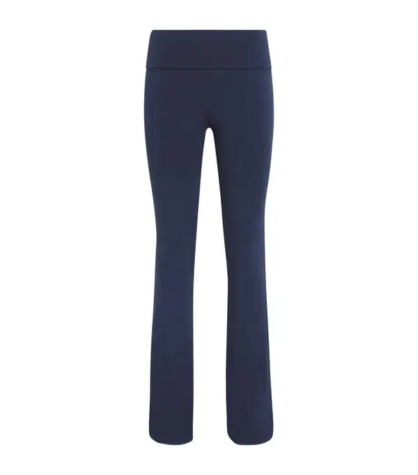 SKIMS Cotton Jersey Foldover Trousers