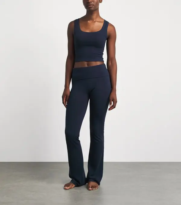 SKIMS Cotton Ribbed Cropped Tank Top