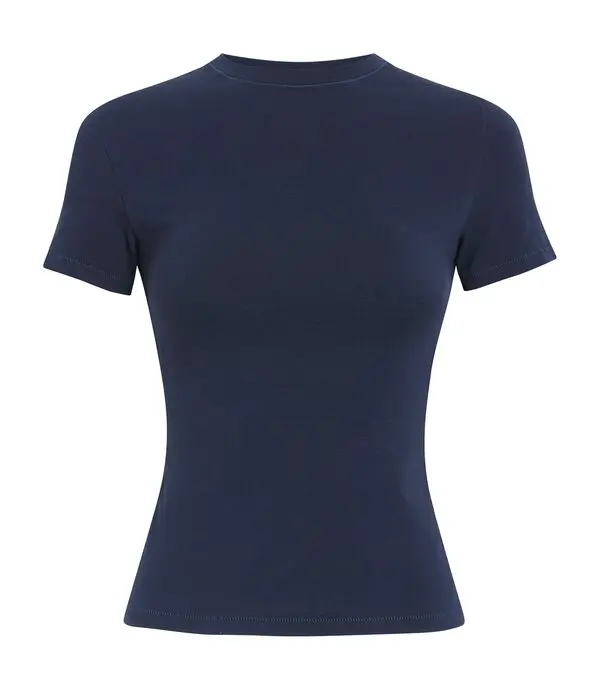 SKIMS Cotton Jersey Short-sleeve T-shirt