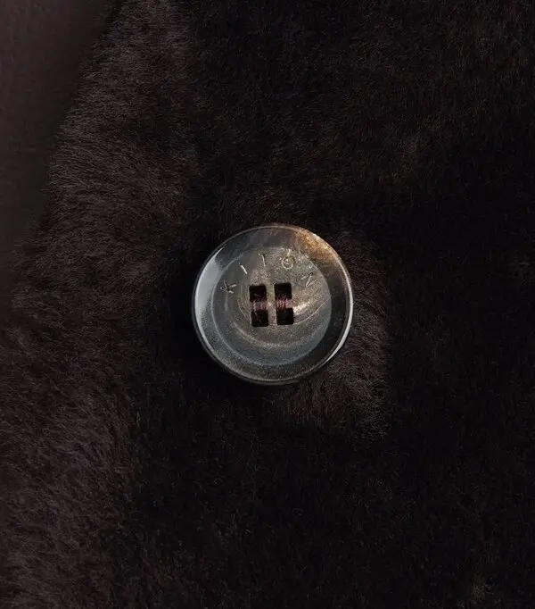 Kiton Shearling Cape