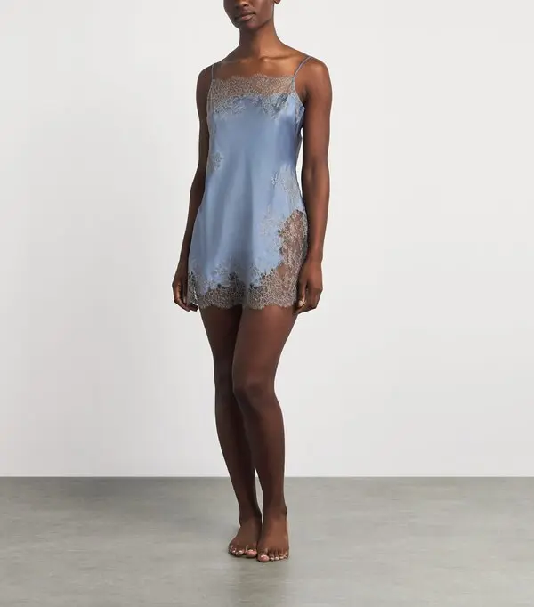 Carine Gilson Silk Lace Nightdress