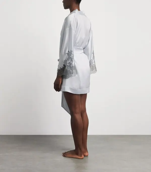 Carine Gilson Short Silk Cérès Robe