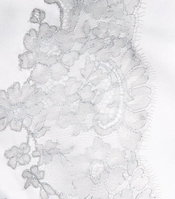 Carine Gilson Silk Lace Maxi Nightdress