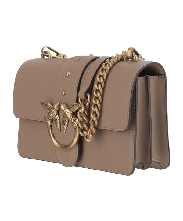 Pinko Love Birds Chain-linked Shoulder Bag
