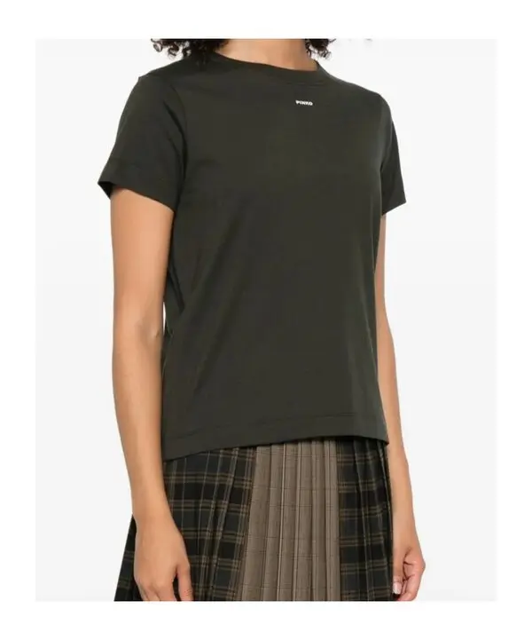 Pinko Short-sleeve Cotton Top