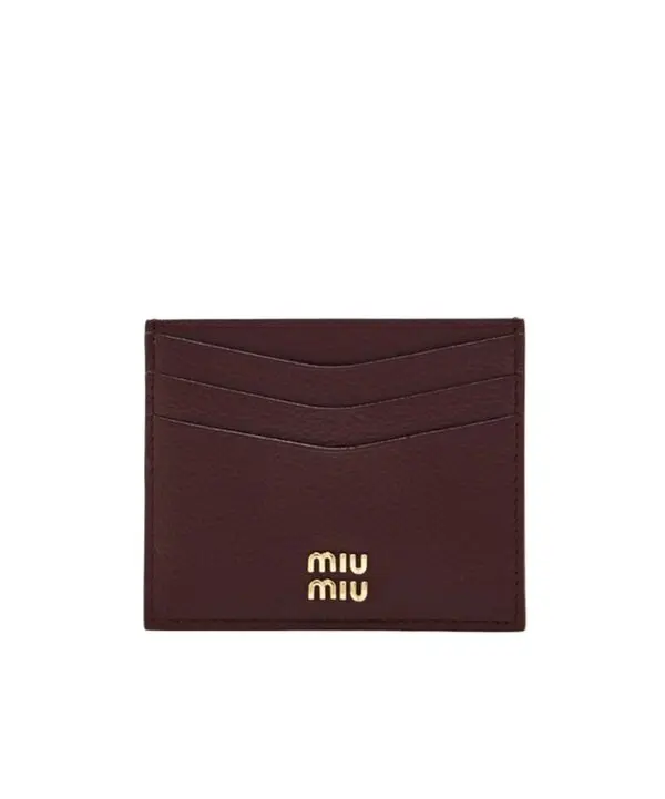 Miu Miu Leather Card Holder