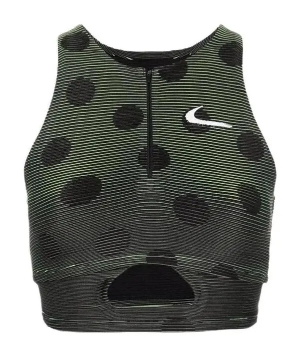 Nike Polka Dot Performance Cropped Top