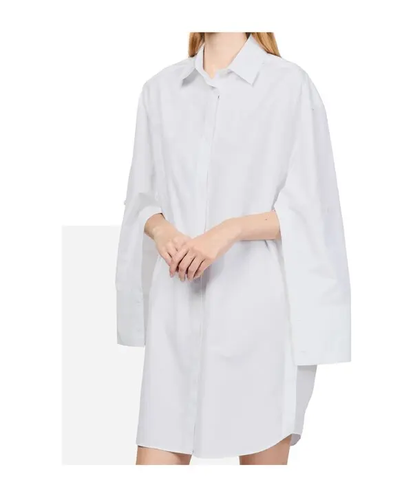 Loewe Lapel Long-sleeved Dress