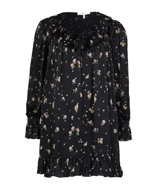 Chloé Long-sleeved Mini Dress