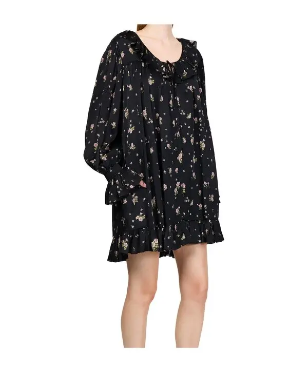 Chloé Long-sleeved Mini Dress