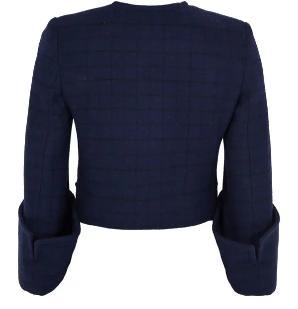 Chloé Crew Neck Long-sleeved Casual Jacket