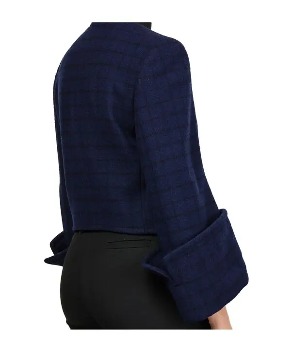 Chloé Crew Neck Long-sleeved Casual Jacket
