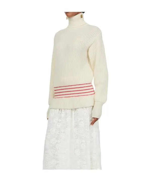 Chloé High-neck Long-sleeved Sweater