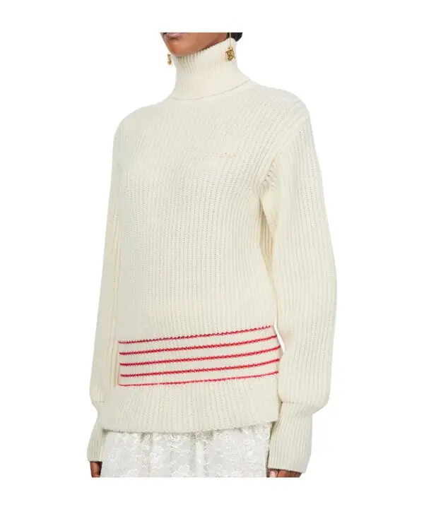 Chloé High-neck Long-sleeved Sweater