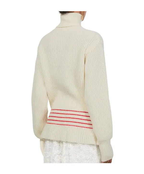 Chloé High-neck Long-sleeved Sweater