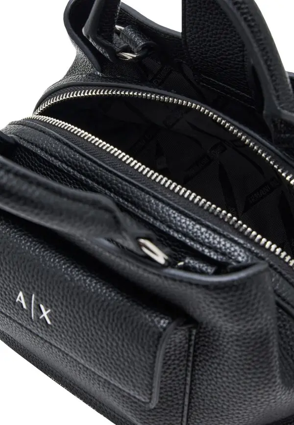 Armani Exchange Logo-detail Pocket Tote Bag