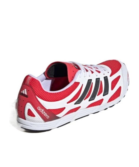 ADIDAS ORIGINALS Adizero Pr Lace-up Sneakers - Cloud White/pure Ruby Red/core Black