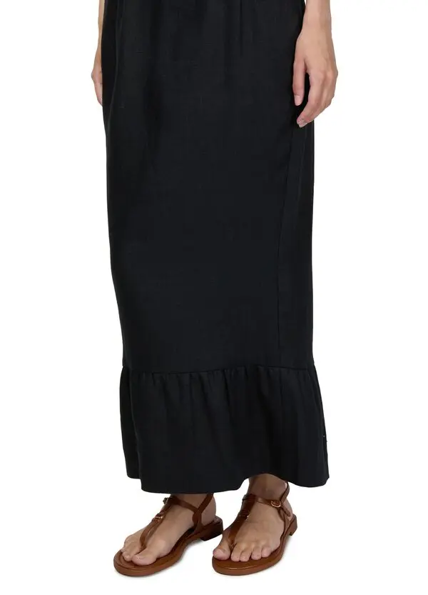 Posse Matilda Column Skirt - Black