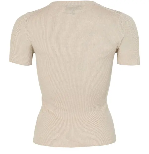NILI LOTAN Short-sleeved T-shirt - Nude