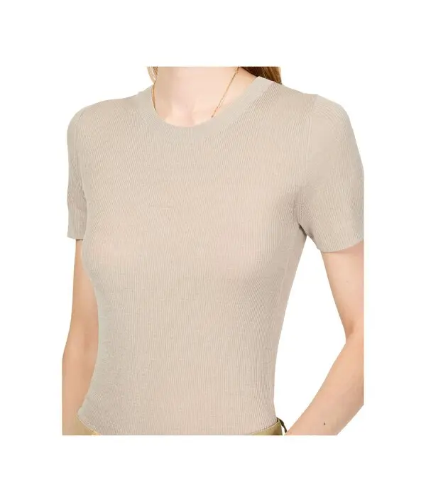 NILI LOTAN Short-sleeved T-shirt - Nude