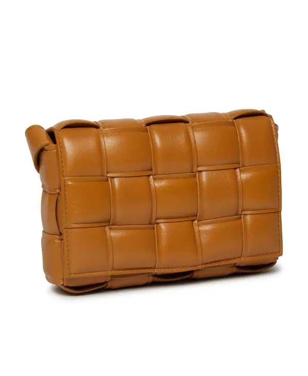 Bottega Veneta Woven Shoulder Bag - Brown