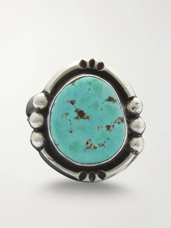 FOUNDWELL Sterling Silver Ring - Blue