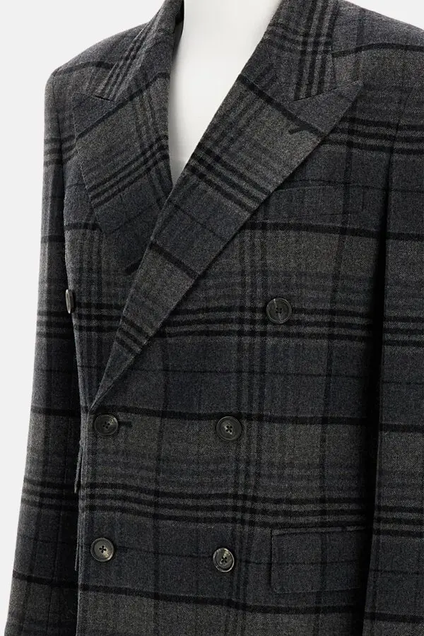 Ralph Lauren Kent Plaid Long Sleeved Blazer