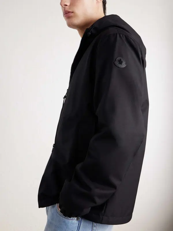Moncler Shell-trimmed Twill Down Jacket