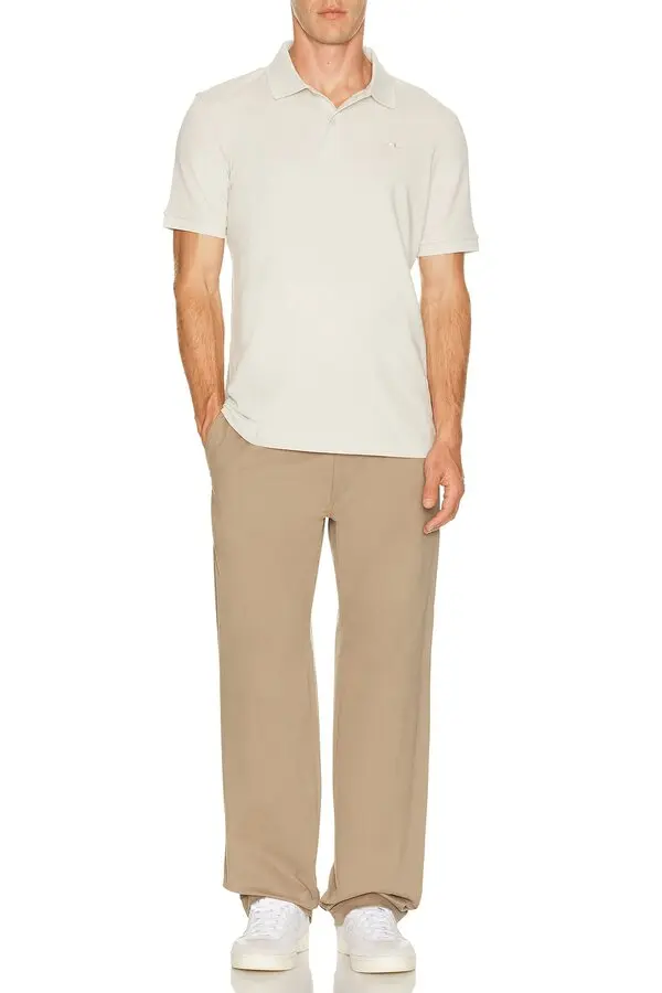 J. Lindeberg Verse Polo In Cream