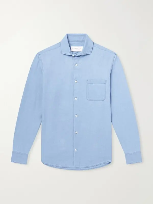 Frescobol Carioca Emilio Cotton-twill Shirt
