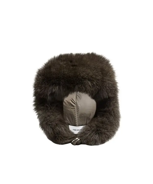 YVES SALOMON Fur Trapper Hat