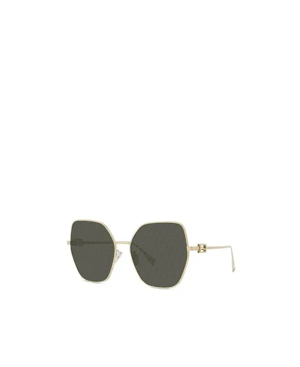 Fendi Baguette Logo Butterfly Frame Sunglasses