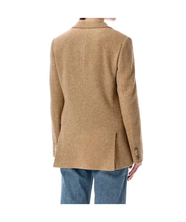 Ralph Lauren Eli Basket-weave Tweed Jacket