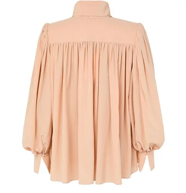 Chloé Lavalliere Collar Blouse