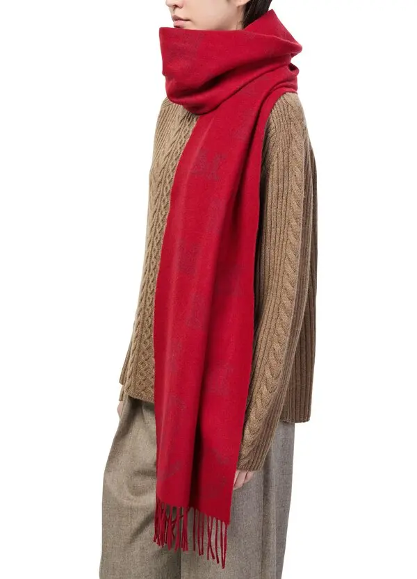 Max Mara Scarf With M Print