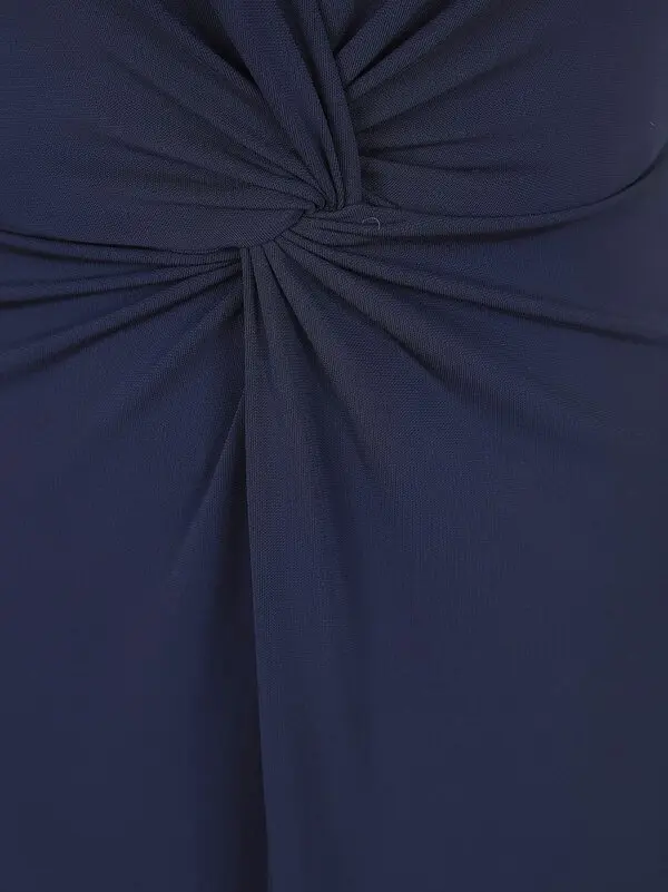 Polo Ralph Lauren Ralph Lauren Zach Knot-front Gown