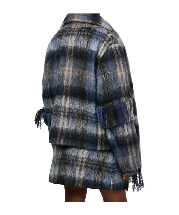 Loewe Jacket In Mohair And Wool Blend