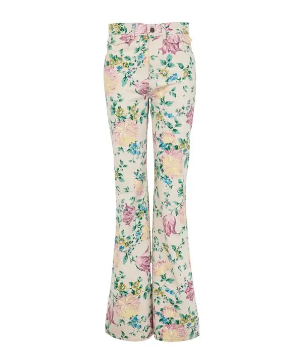 Chloé High-waisted Casual Pants