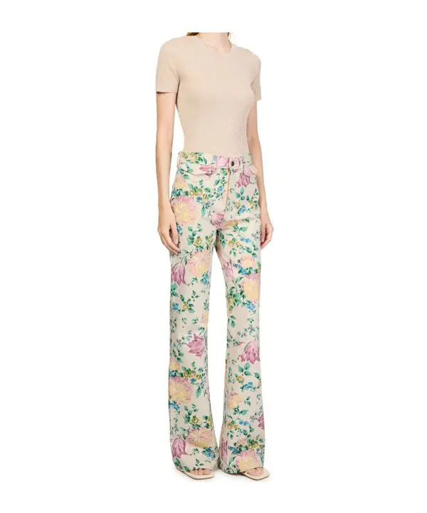 Chloé High-waisted Casual Pants