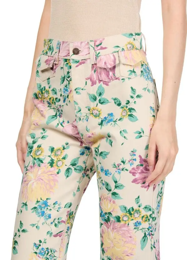 Chloé High-waisted Casual Pants