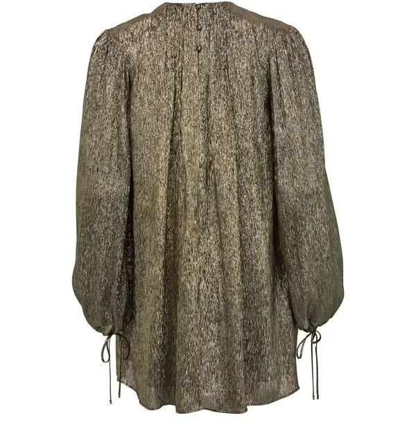 Chloé Metallic Mini Dress