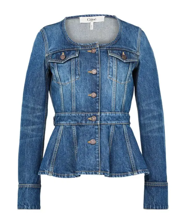Chloé Button-down Denim Jacket