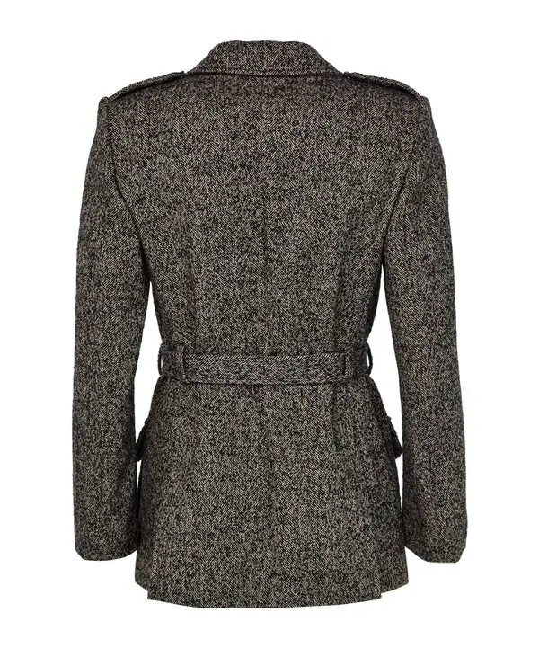 Chloé Belted Jacket With Four Pockets