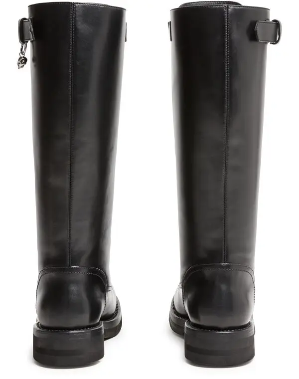 Alexander McQueen Round-toe Over-the-knee Boots