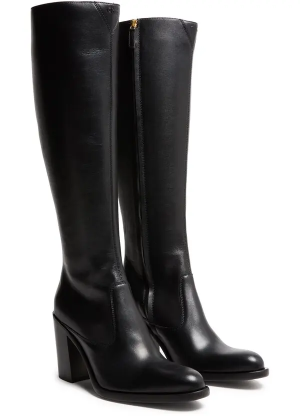Chloé Knee-high Boots With Side Zippers