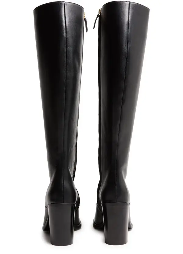 Chloé Knee-high Boots With Side Zippers