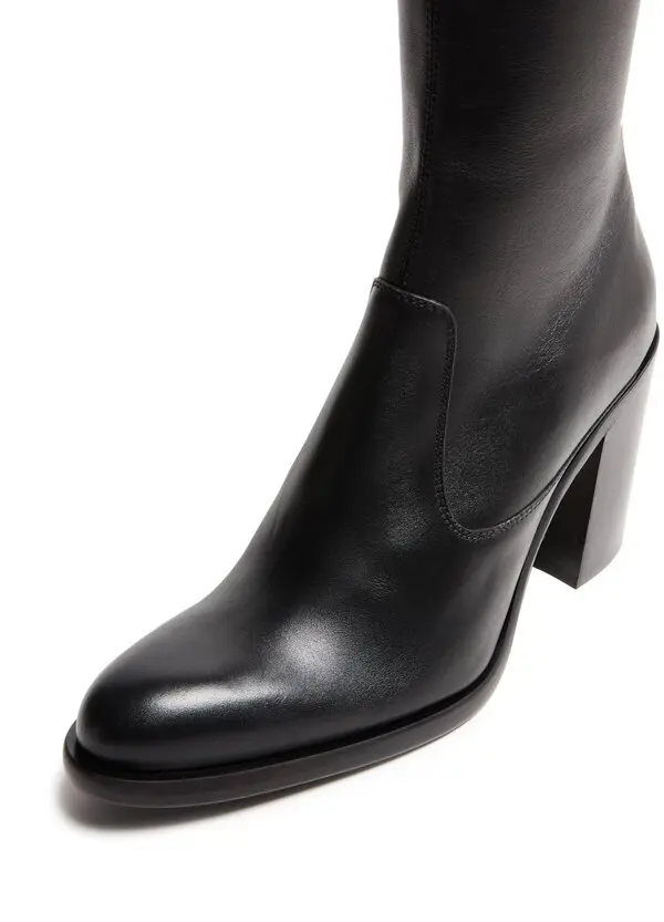 Chloé Knee-high Boots With Side Zippers
