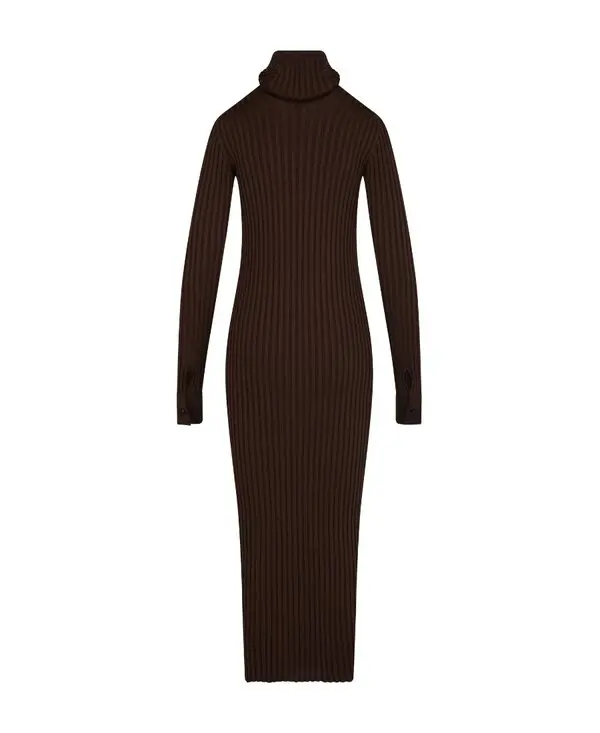Bottega Veneta Knitted Breasted Dress