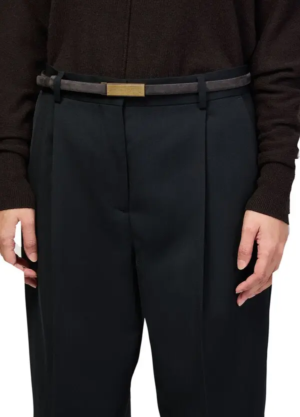 Khaite Buckle Belt