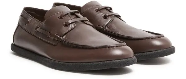 THE ROW Novus Sailor Loafers - Black